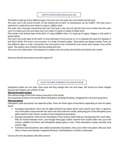 Earth layer voc display | PPT