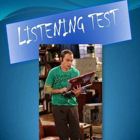 Listening test | PPT