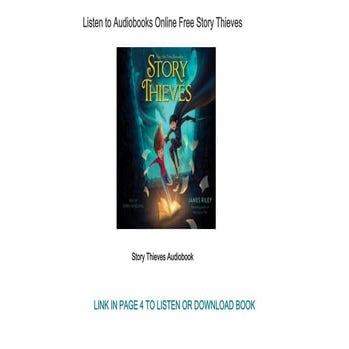 Listen to Audiobooks Online Free Story Thieves | PPT