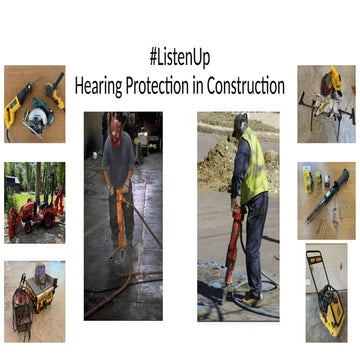 Occupational Hearing-Conservation-Training | PPTX
