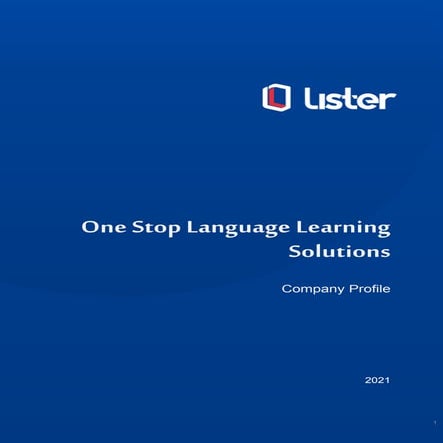 Company Profile PT Lister Teknologi Edukasi | PPTX