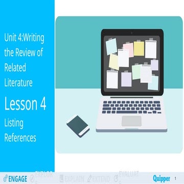 Comprehensive Guide to Listing References and Citation Styles in ...
