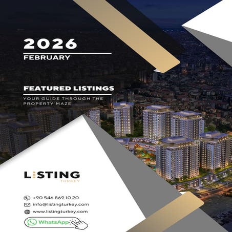 Listing Turkey 2026 - February Portfolio | PDF