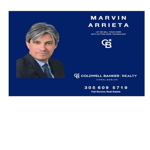 Listing Concierge Coldwell Banker Marvin Arrieta | PDF