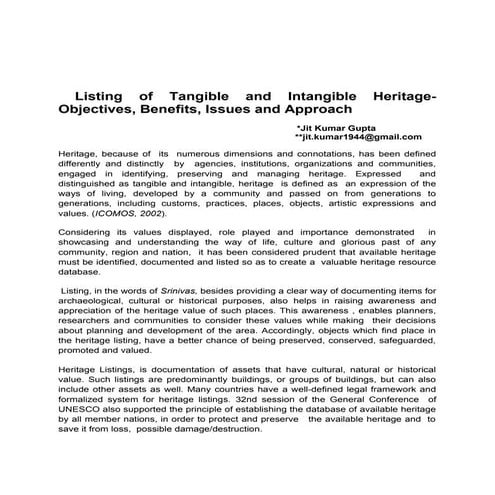Listing of Tangible and Intangible Heritage.docx