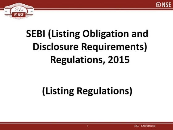 Compliance Checklist of Sebi LODR 2015 | PDF