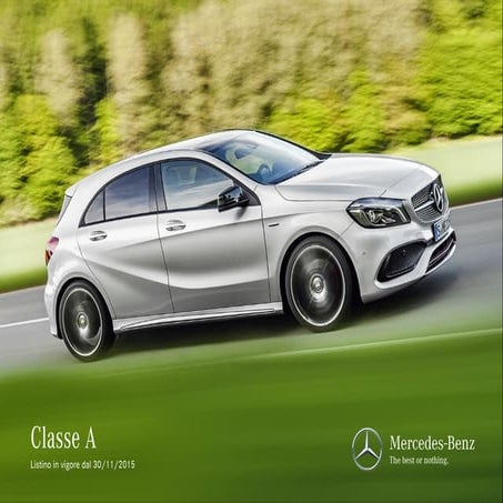 Mercedes Classe A: prezzi e caratteristiche | PDF