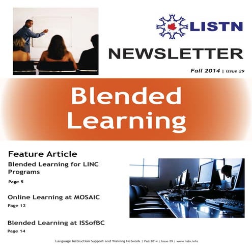 LISTN Newsletter Fall 2014 | PDF
