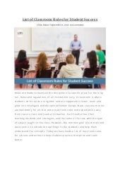 Classroom-Rules for grade -7,8,9,10.pptx | Education