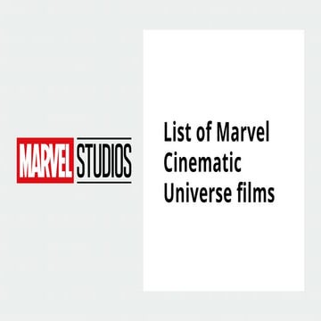 List of Marvel Cinematic Universe films.pptx