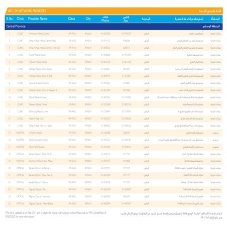 List of network_providers (1) | PDF