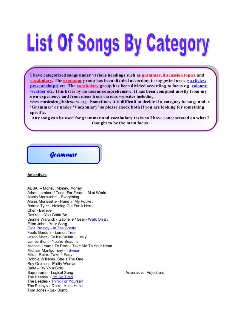 List of_songs_by_category_such_as_grammar_discussion_topics_and_voca…