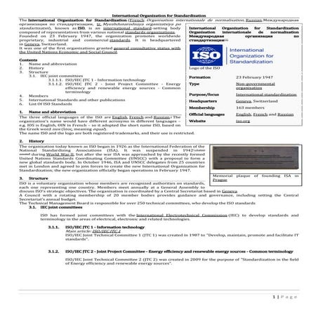 International standards | PDF | Desktop Publishing | Computer Software ...