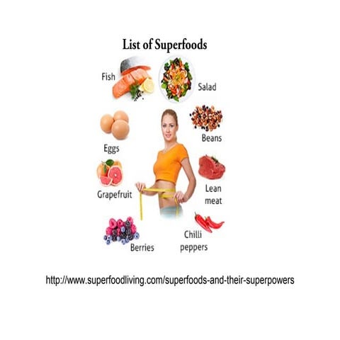 List of superfoods | PPT