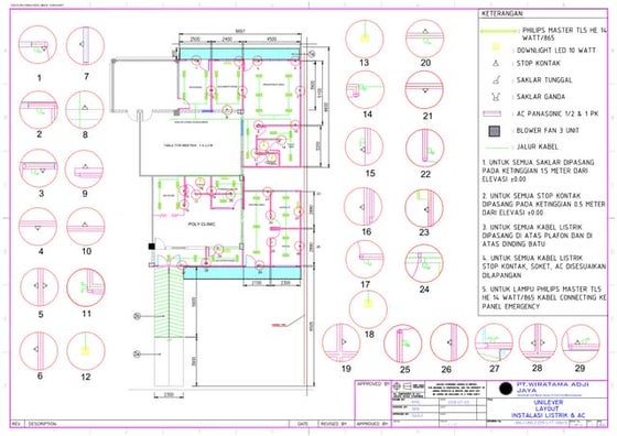 contoh design drawing gedung | PPT