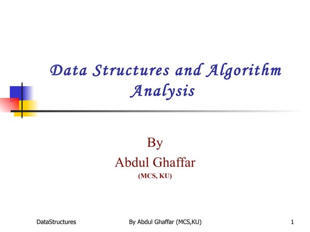 Abstract data types | PPT