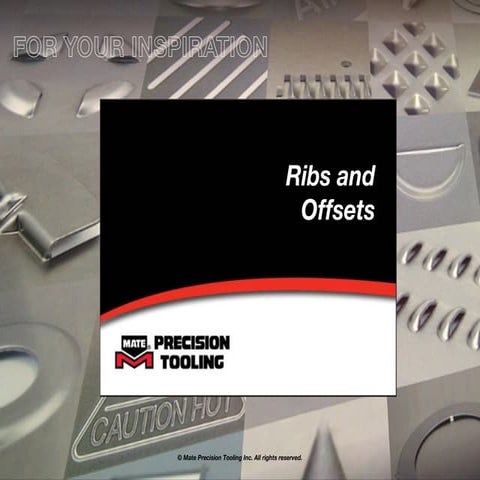 Lit01322 rib+offset tools | PDF