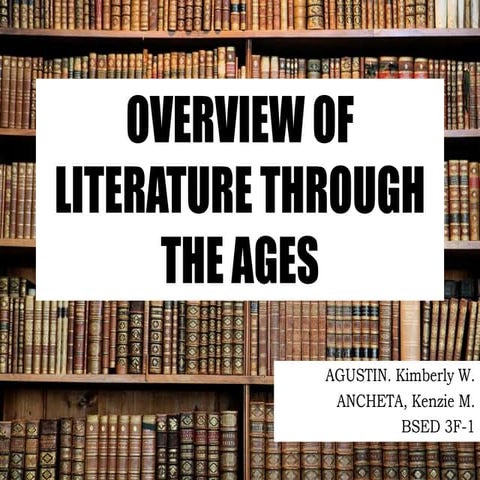 World Literature | PPTX