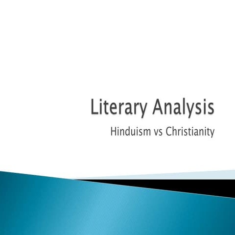 Literary Analysis | PPT