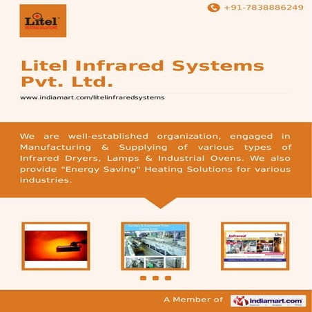 Litel Infrared Systems Pvt. Ltd., Pune, Heating Solutions | PDF
