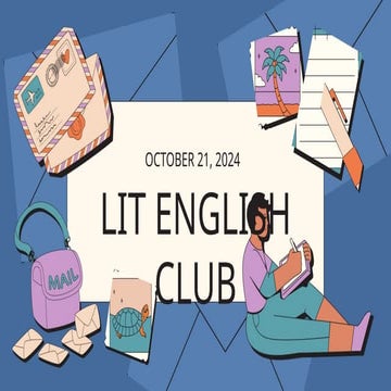 LIT ENGLISH CLUB powerpoint presentation | PPTX