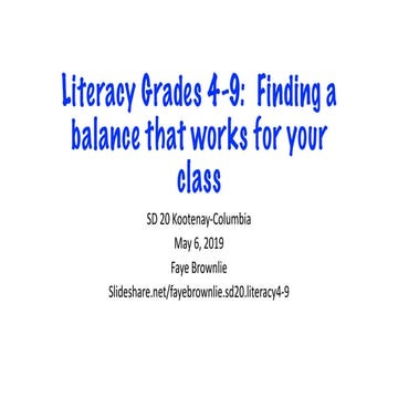 sd20.Literacy 4 9 | PDF