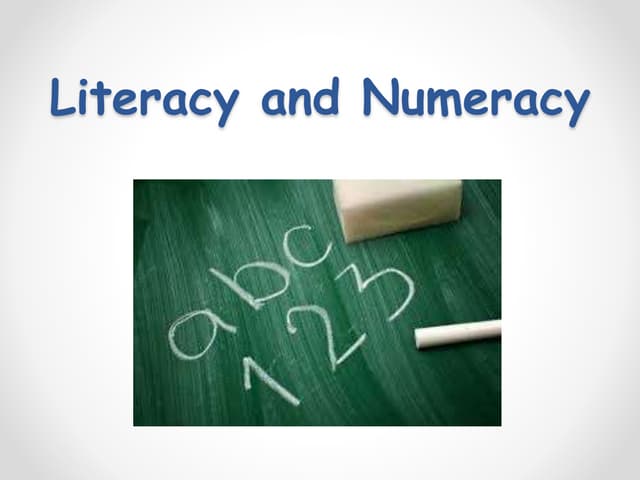PPT - Elevating Literacy and Numeracy Across Curriculum Strategies and ...