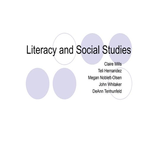 literacy and social studies.ppt