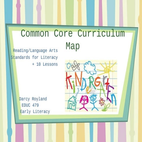 Literacy Curriculum Map | PPT