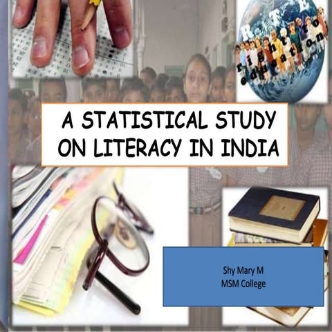 Literacy in india | PPTX