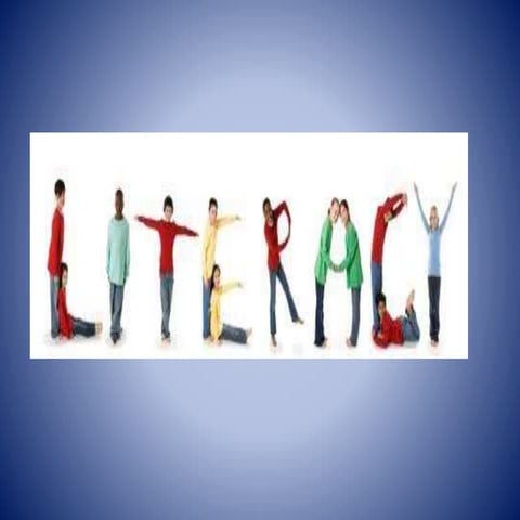 Literacy power point presitation | PPSX