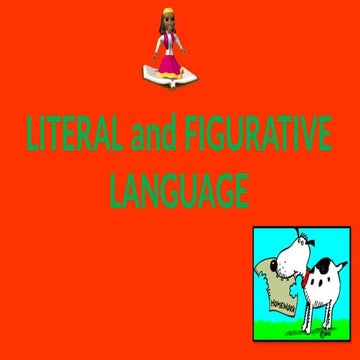 LiteralFigurativeLanguage-1 LITERAL AND FIGURATIVE .pptx