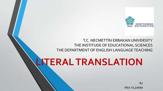Methods Of Translation | PPT