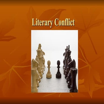 Literary-Conflict-PP.pptdfdfgdfhdgestgwhgdfhsdgey wrhabdgeargevsgs | PPT
