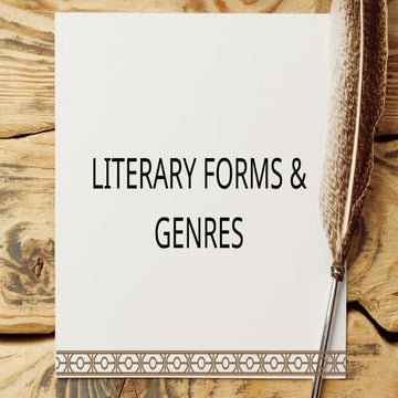 CREATIVE NONFICTION Module 1- Literary Genres.pptx