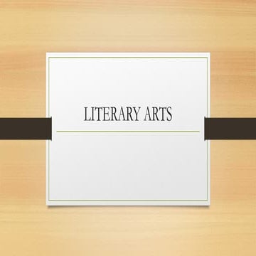 The genres and their elements | PPTX