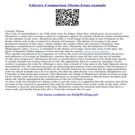 Literary Comparison Essay | PDF
