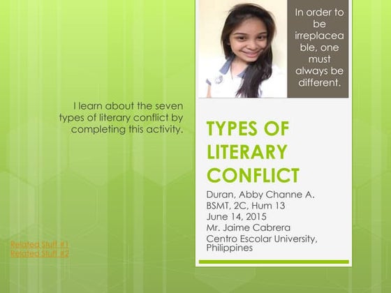 4 types of conflict | PPTX