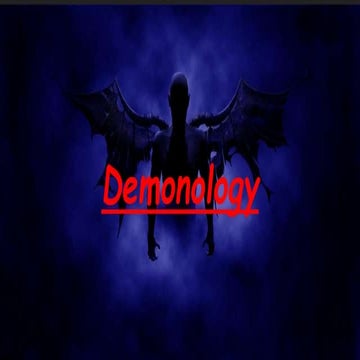 Demonology term in Literary criticism | PPT
