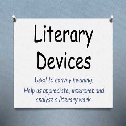Literary Devices | PPTX