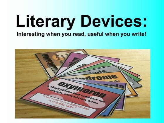 Literary devices | PPT