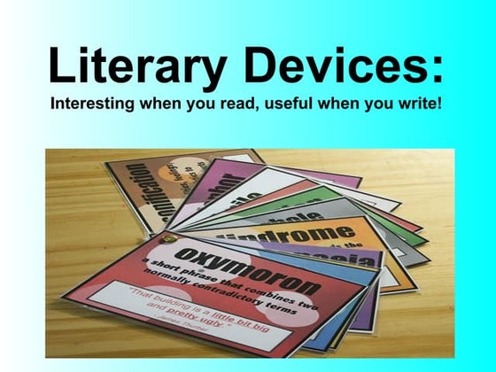 Literary devices | PPT