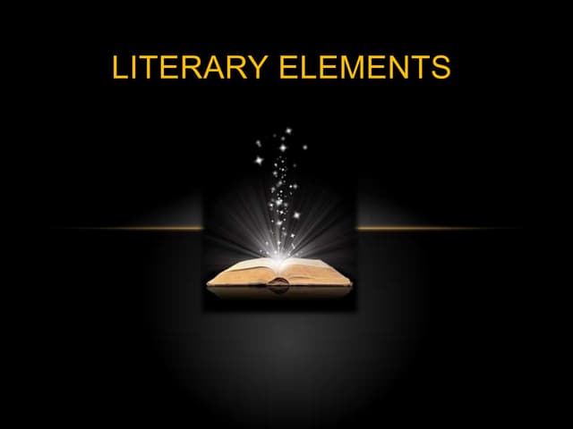 Literary Elements | PPT
