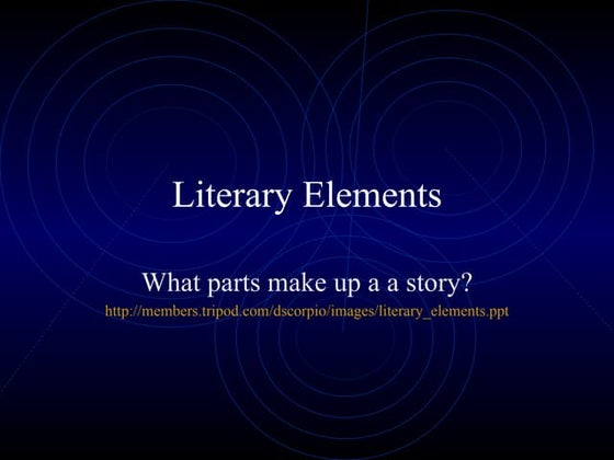 Literary Text Analysis: Basics | PPT