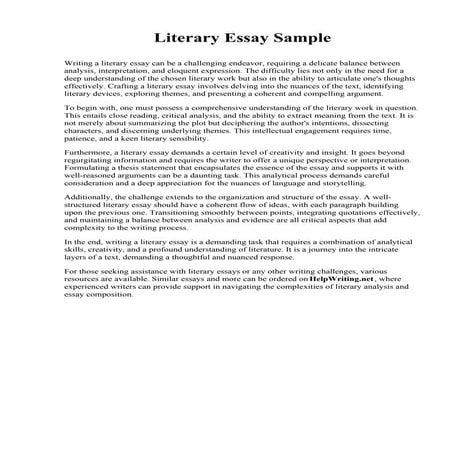 Literary Essay Sample.pdf