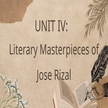 LITERARY MASTERPIECES OF JOSE RIZAL.pptx