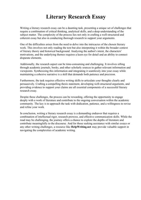 Historiographic Essay Example. Moorpark College | PDF