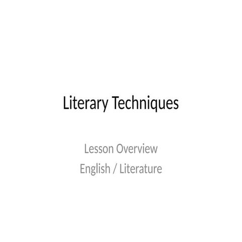 FIGURES OF SPEECH AND OTHER LITERARY TECHNIQUES.pptx