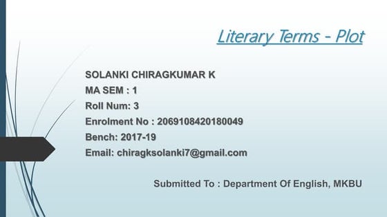 Elements of a story | PPT