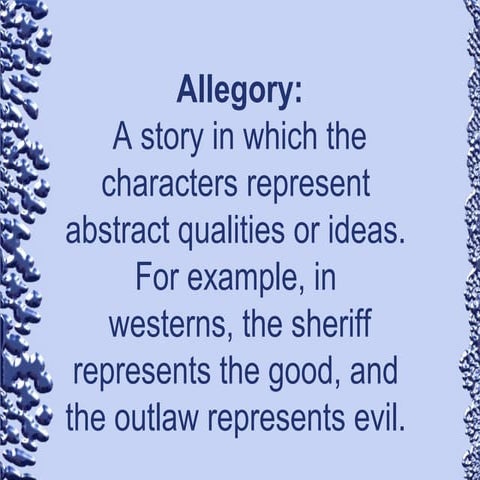 Literary terms teachinig | PPT